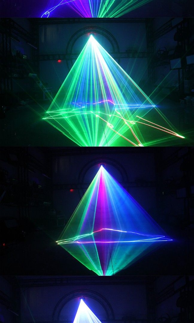 [Disco, Party] [Christmas] RGB Laser Beam Line Scanner Full Color ...