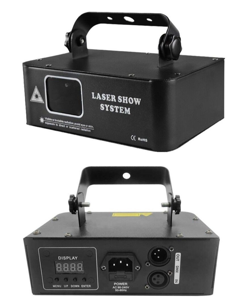 RGB Laser Beam Line Scanner Full Color Animation Laser Projector Laser ...