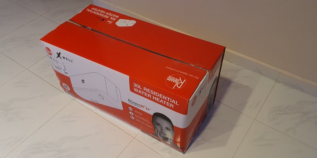 Rheem Electric storage Water heater XS-30 slim 30 Litres, TV & Home ...