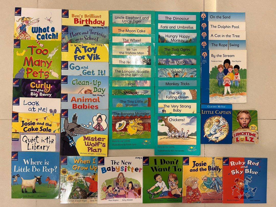 Rigby Rocket Yellow Blue Joy Readers Oxford Reading Tree Little Captain ...