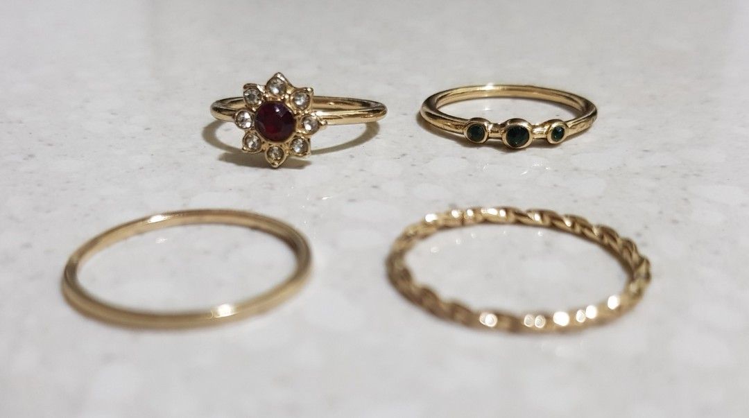 LOVISA RINGS, Women's Fashion, Jewelry & Organisers, Rings on Carousell