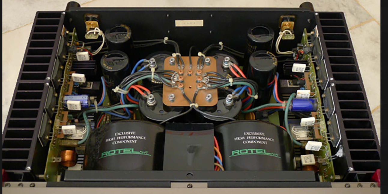 Rotel hi-end series amplifier RHB-10, Audio, Other Audio Equipment on ...