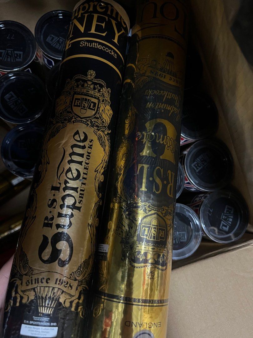 RSL Supreme and RSL Ultimate shuttlecock, Sports Equipment, Sports ...