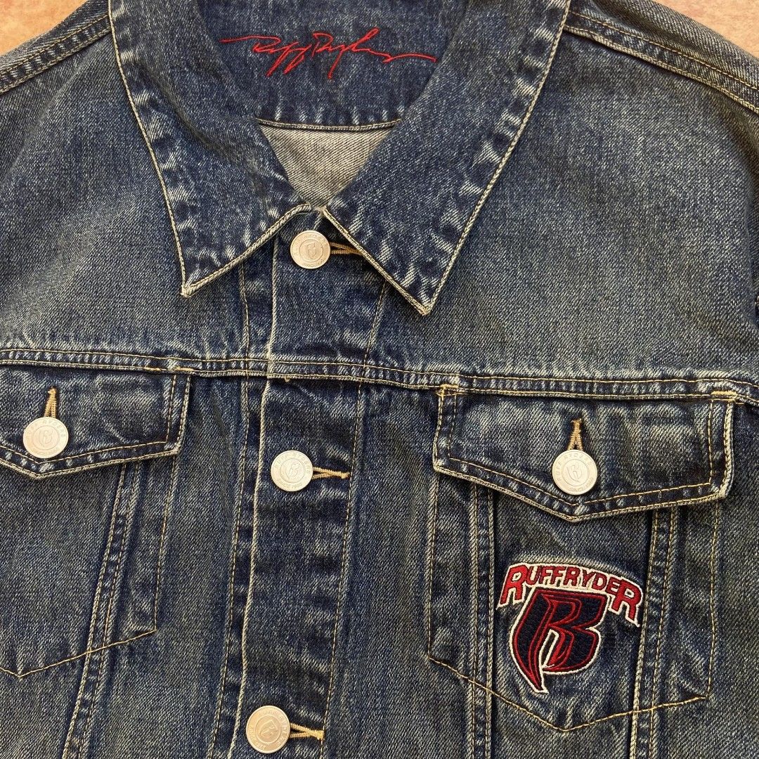 Ruff Ryders - denim jacket - y2k, Men's Fashion, Coats, Jackets and ...