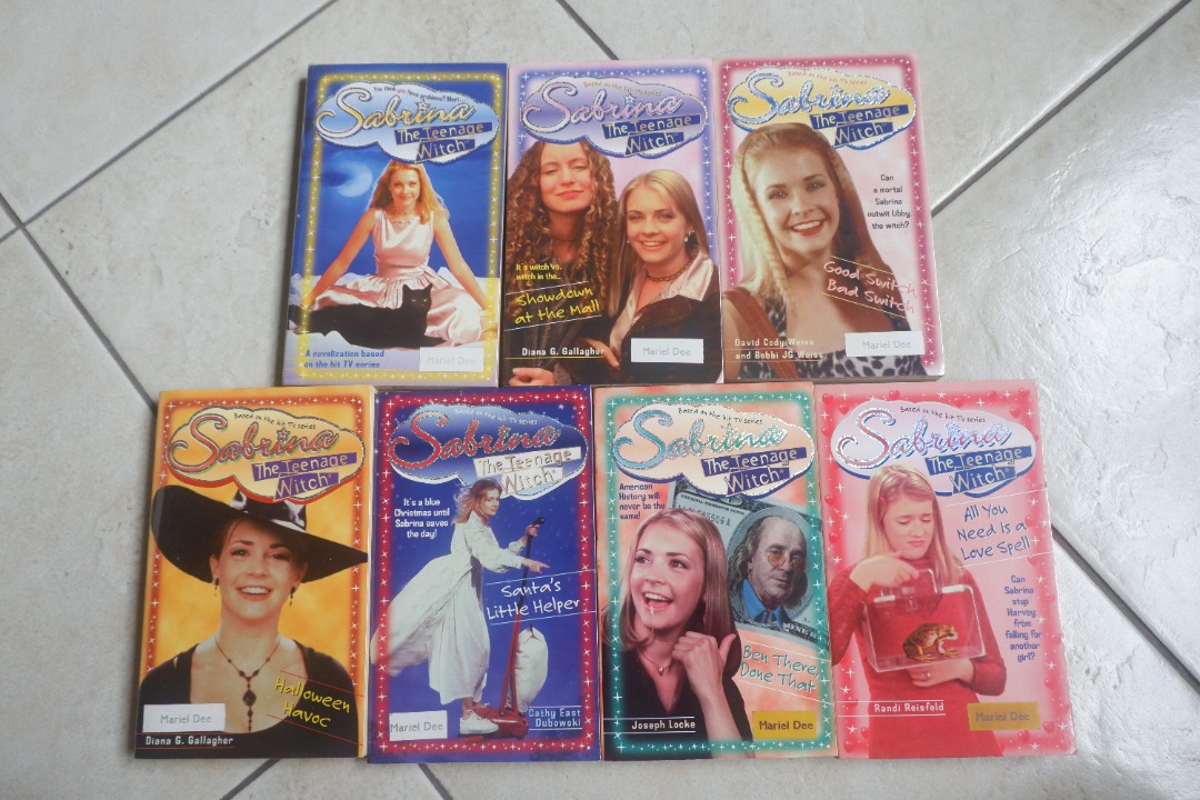 Sabrina the Teenage Witch Series Books # 1-7, Hobbies & Toys, Books ...