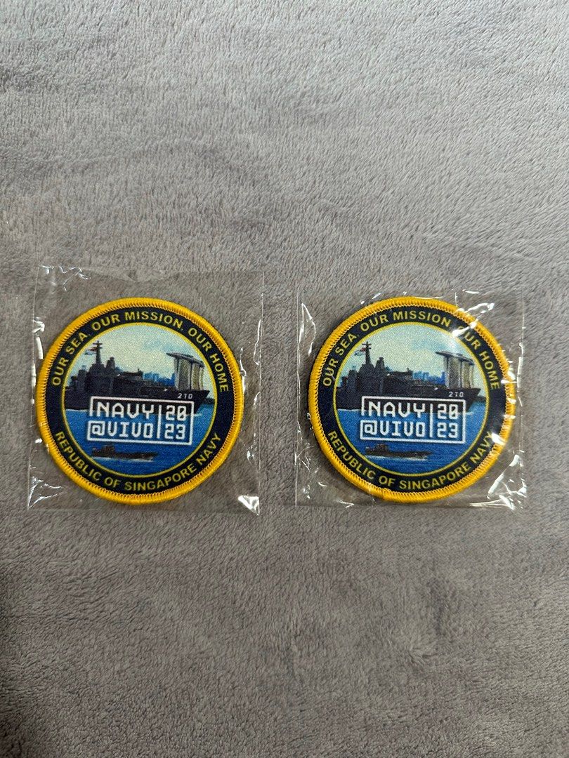 SAF RSN Navy@Vivo Morale Patch, Hobbies & Toys, Memorabilia ...