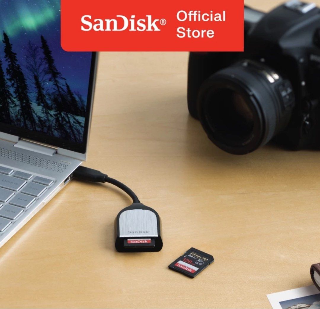 SanDisk Extreme PRO SD UHS-II Card USB-C Card Reader, Computers & Tech ...