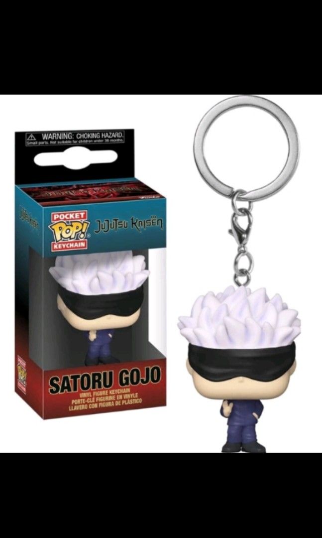 Satoru Gojo Keychain, Hobbies & Toys, Memorabilia & Collectibles, Fan ...
