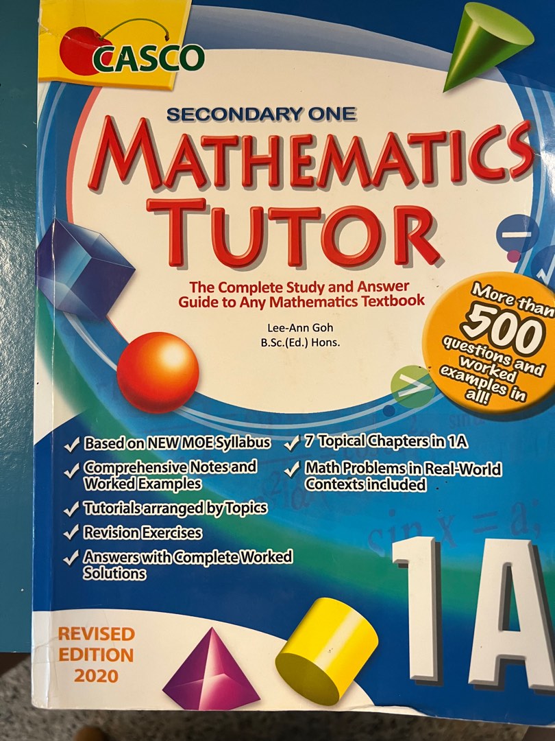 Secondly One Math Tutor book with Answers, Hobbies & Toys, Books ...