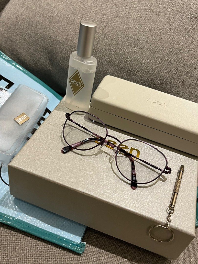 Seen Eyeglasses from EO Optical w/ Anti-rad and transition lenses ...