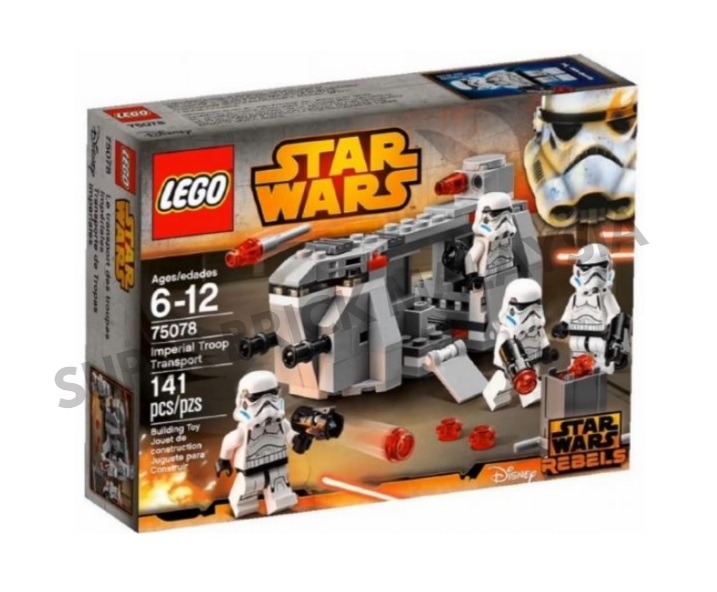 SET 75078 LEGO STAR WARS - Imperial Troop Transport - BRAND NEW - 100% ...