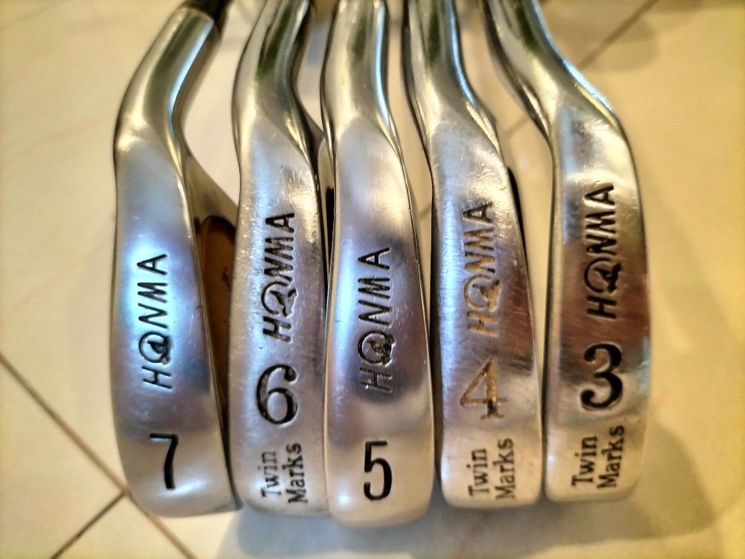Set of 5 Honma iron clubs (made in Japan), Sports Equipment, Sports ...