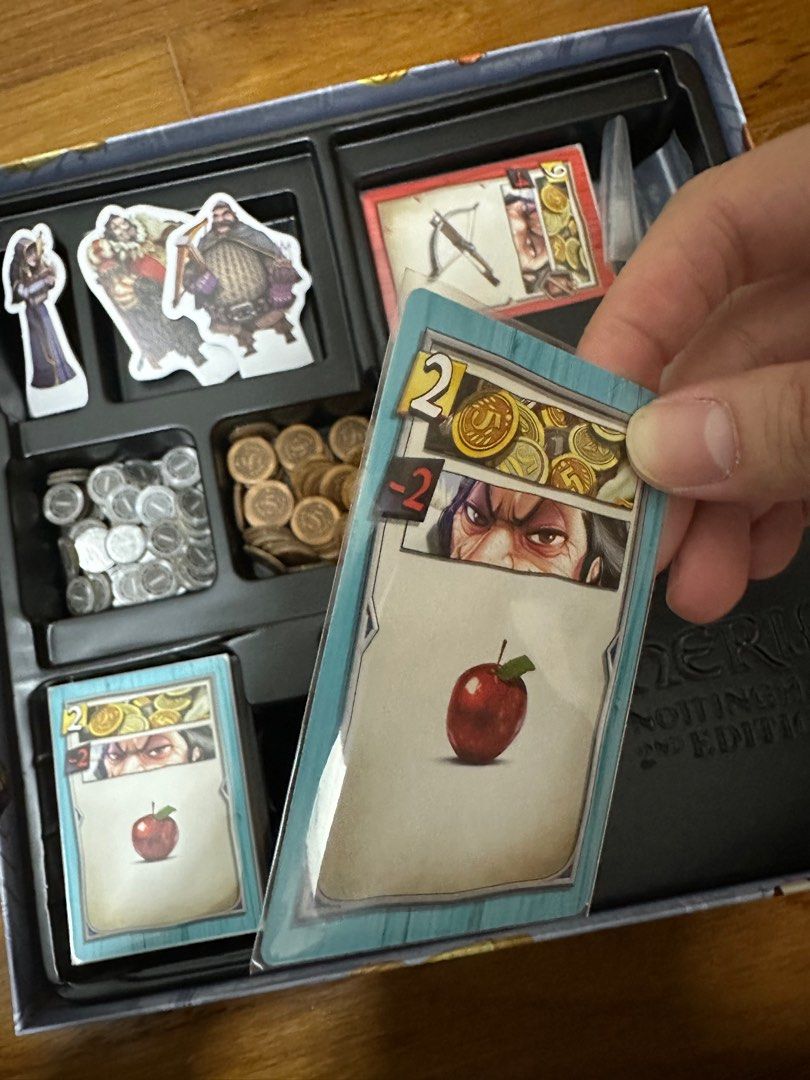 Original Sheriff of Nottingham board game 2nd edition, including card ...