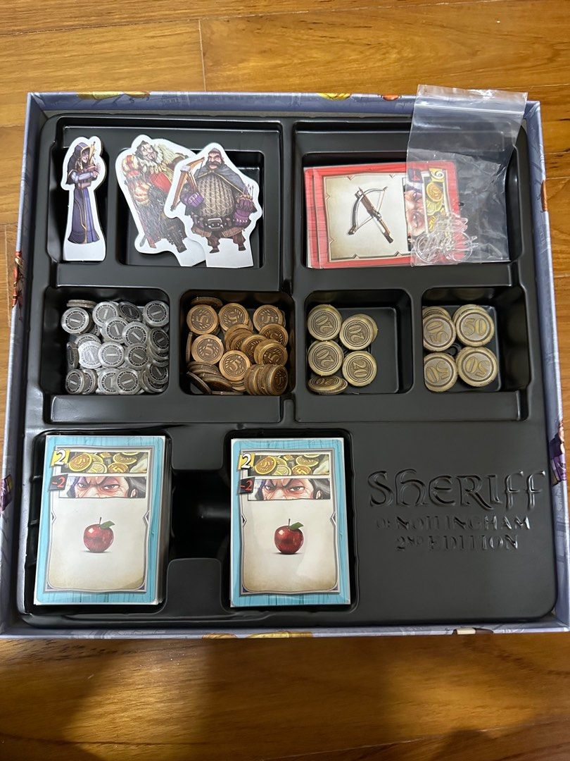 Original Sheriff of Nottingham board game 2nd edition, including card ...