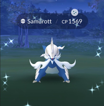 SHINY SAMROTT HISUIAN Pokemon Go, Video Gaming, Video Games, Others on ...