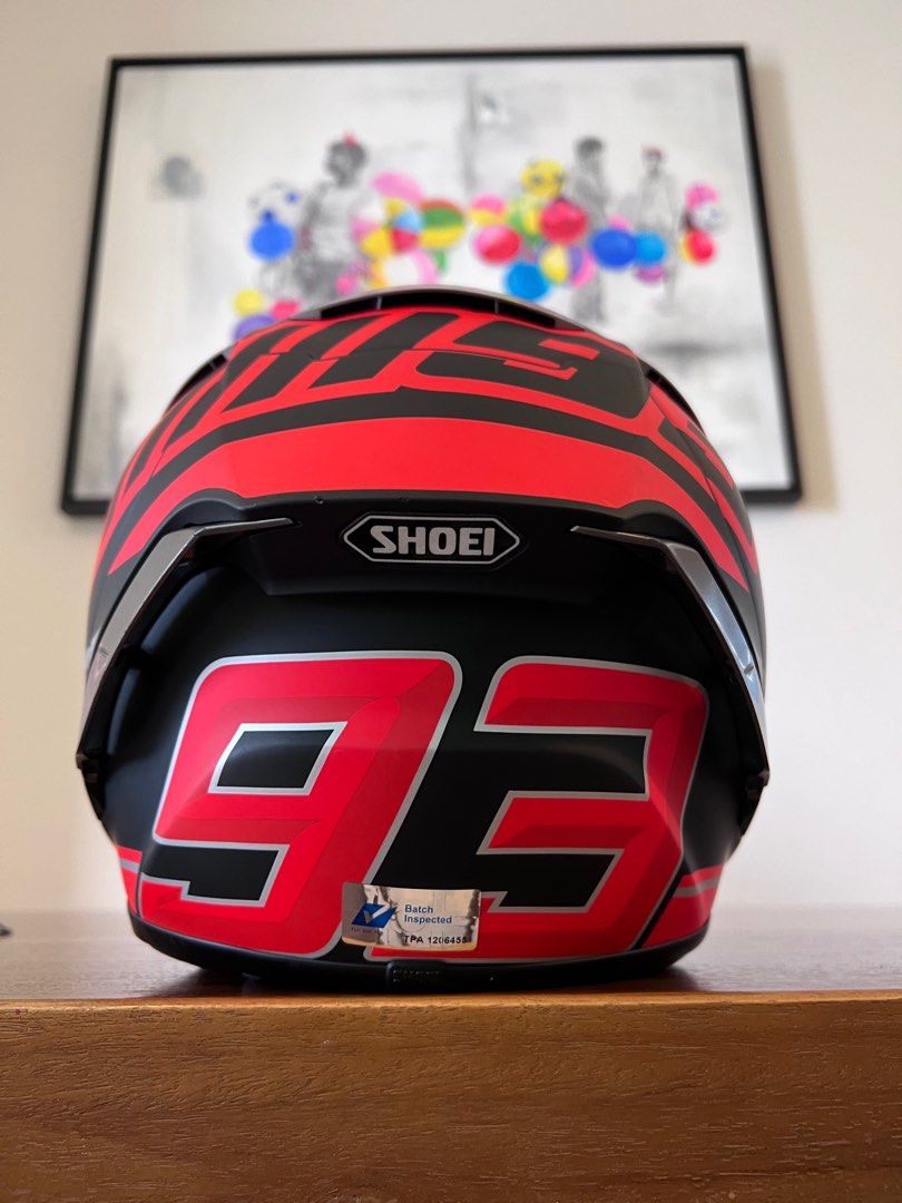 Shoei X-14 Dave Design, Motorcycles, Motorcycle Apparel on Carousell