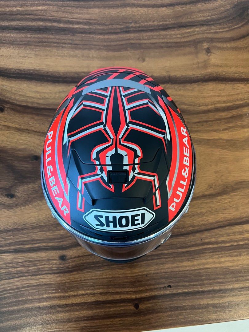 Shoei X-14 Dave Design, Motorcycles, Motorcycle Apparel on Carousell