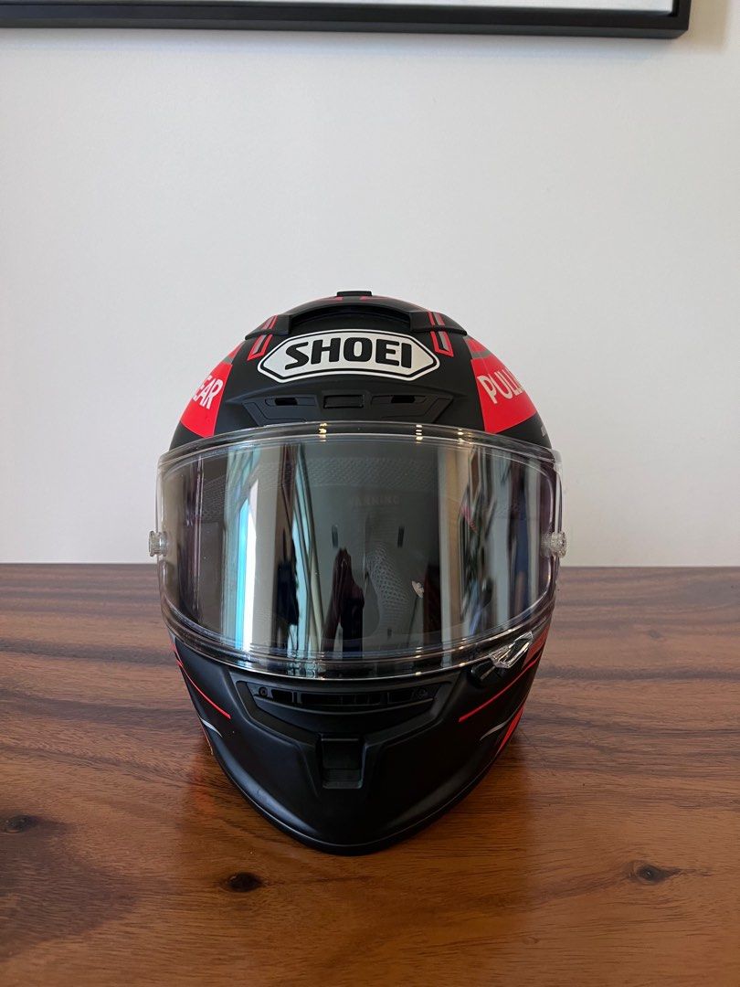 Shoei X-14 Dave Design, Motorcycles, Motorcycle Apparel on Carousell