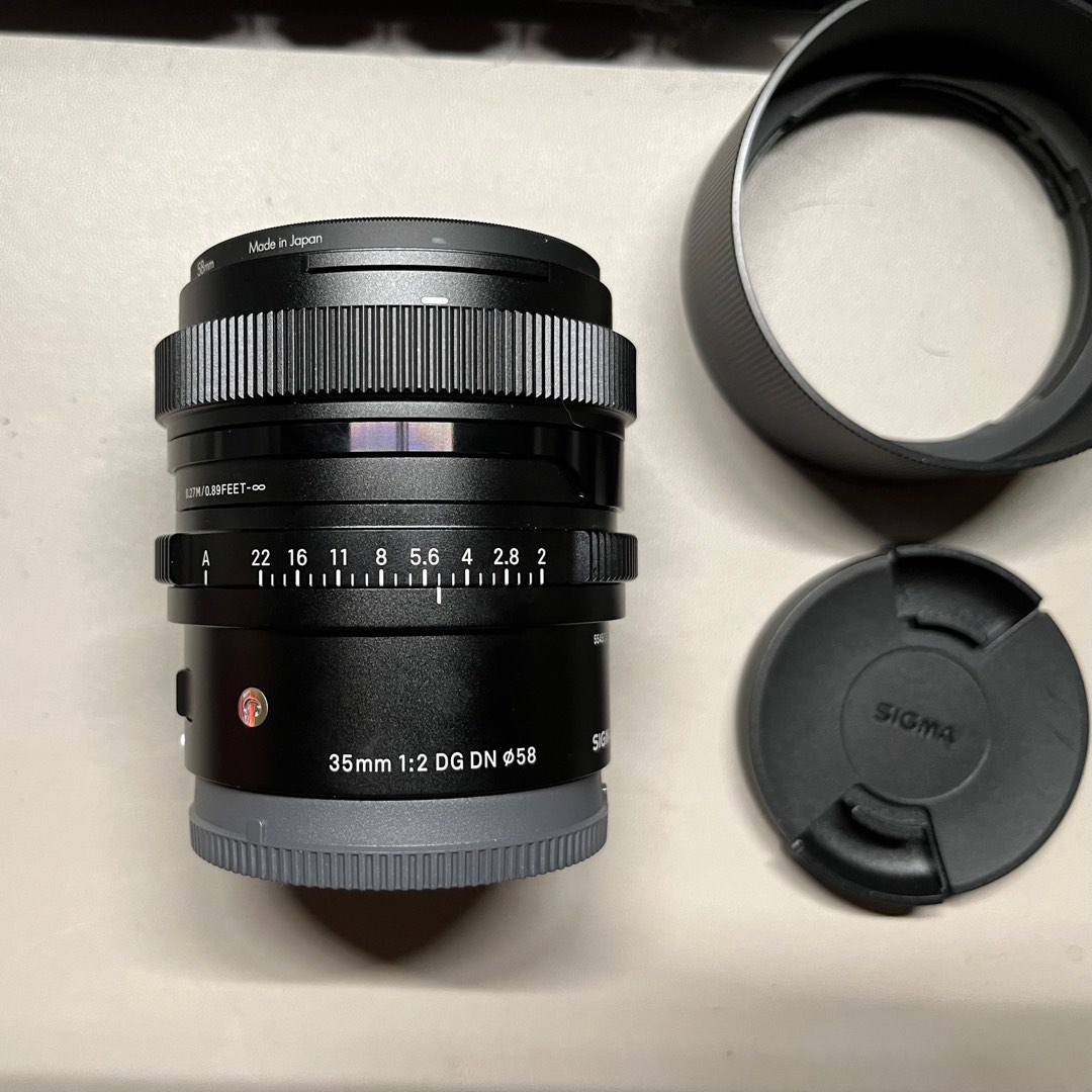 Sigma 35mm f2 DGDN E mount (Sony), 攝影器材, 鏡頭及裝備 - Carousell
