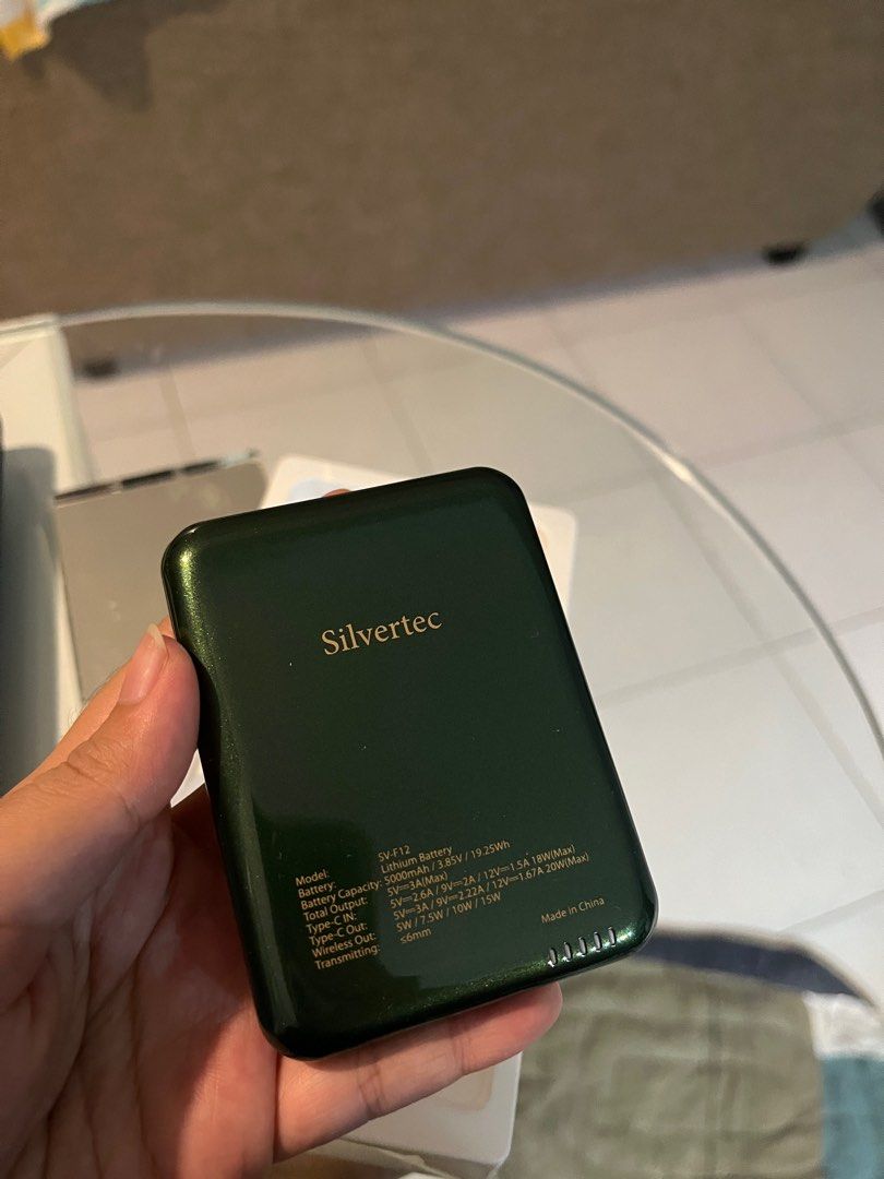 Silvertec Magnetic Mini Powerbank, Mobile Phones & Gadgets, Mobile ...