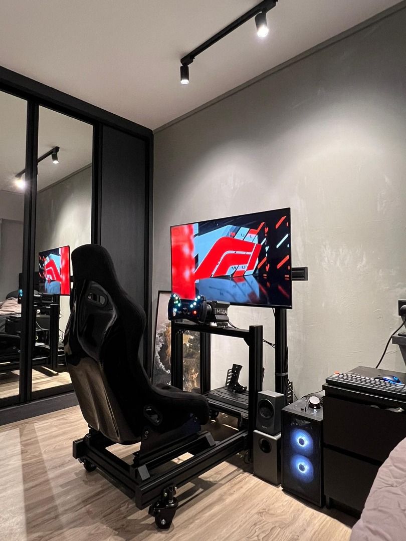 Sim Racing Cockpit | V8 4080 Racing Cockpit | Racing Simulator, Video ...