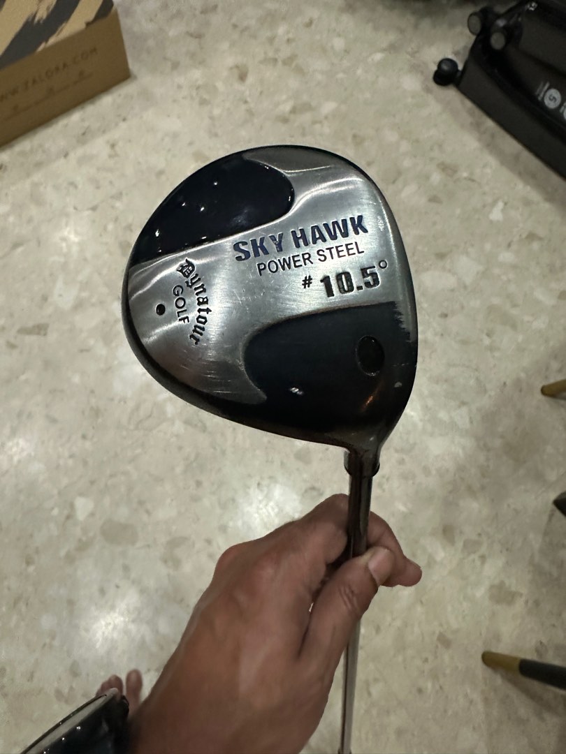 Sky Hawk Powersteel #10.5 driver, Sports Equipment, Sports & Games ...