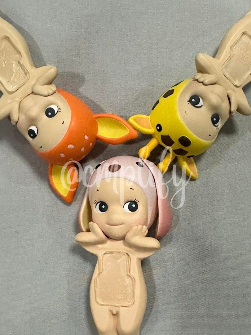 Sonny Angel Lop Ear & Fawn Animal Hipper Set, Hobbies & Toys, Toys ...