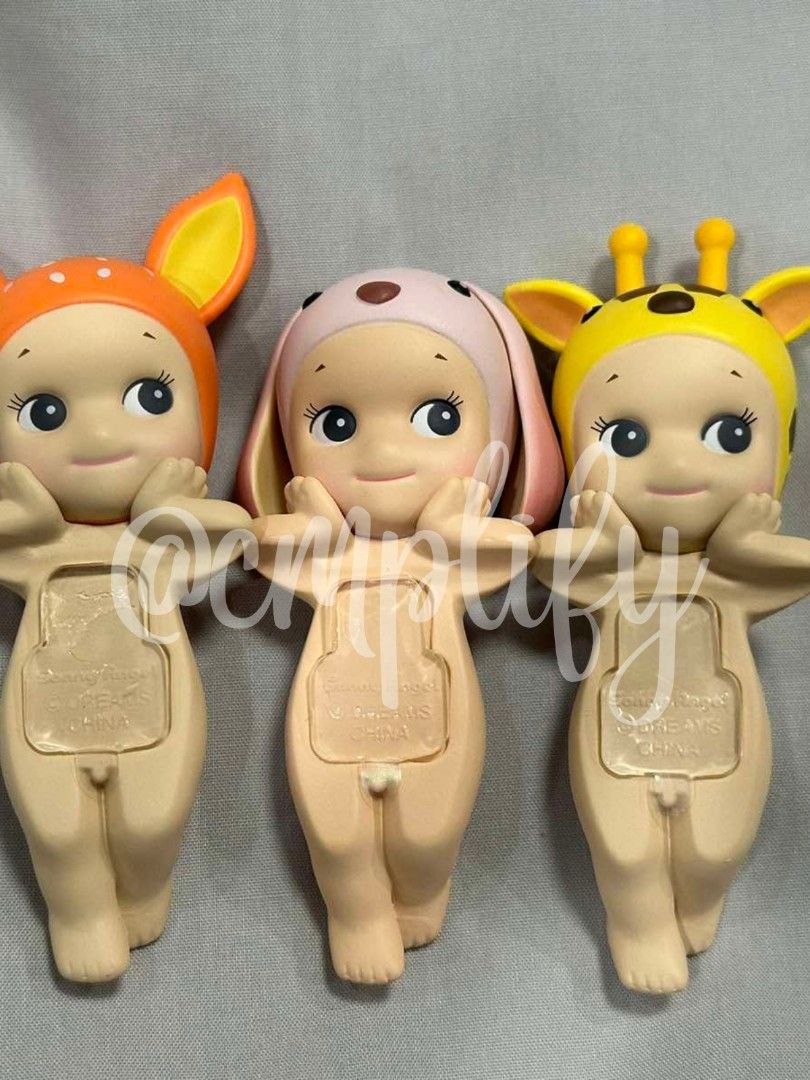 Sonny Angel Lop Ear & Fawn Animal Hipper Set, Hobbies & Toys, Toys ...
