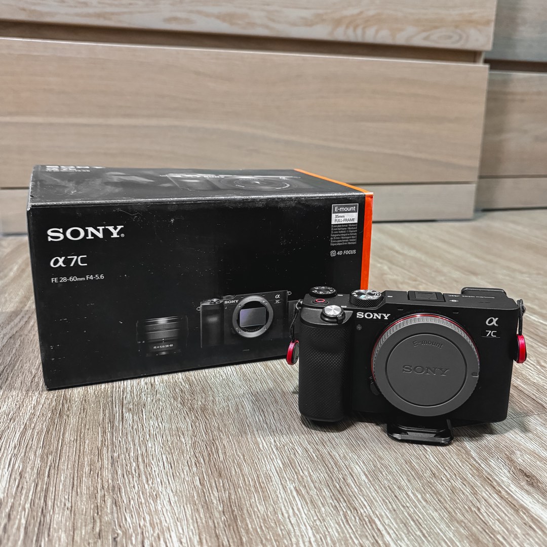 Sony A7C Full Frame Mirrorless Camera (Low Shutter Count), Photography, Cameras on Carousell