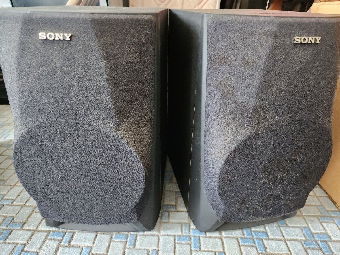 Sony bookshelf speakers, Audio, Soundbars, Speakers & Amplifiers on Carousell