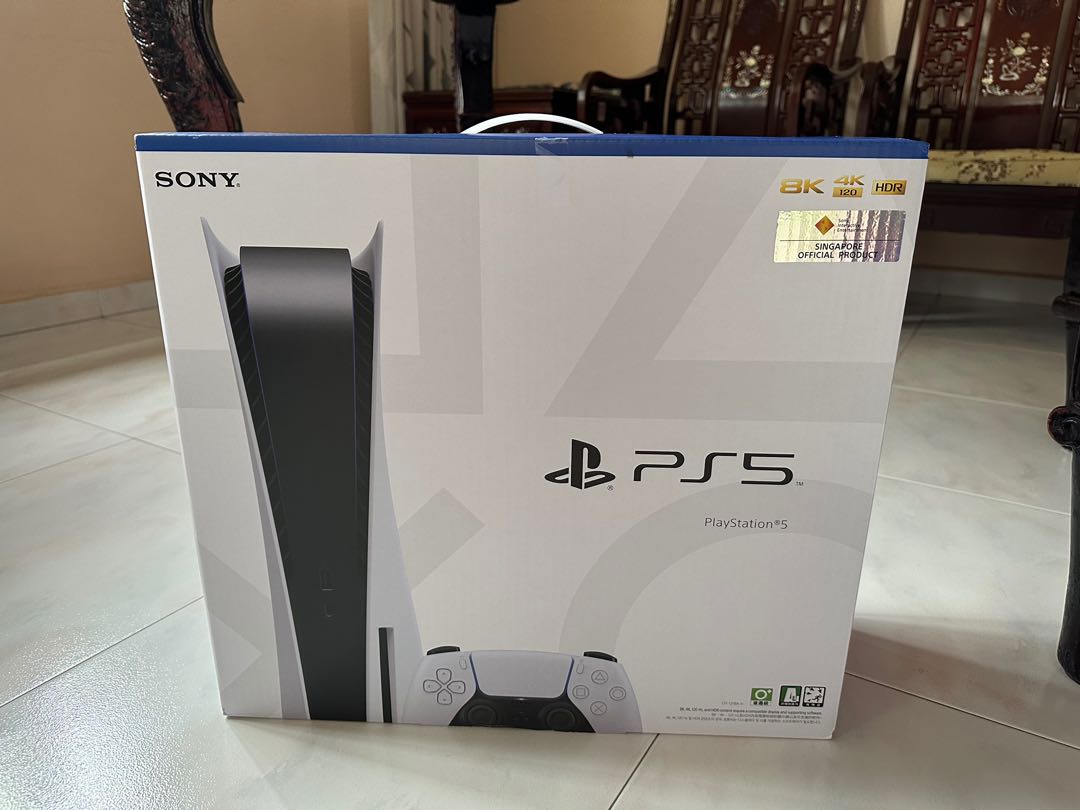 Sony PS5 Disc Edition (825GB), Video Gaming, Video Game Consoles ...