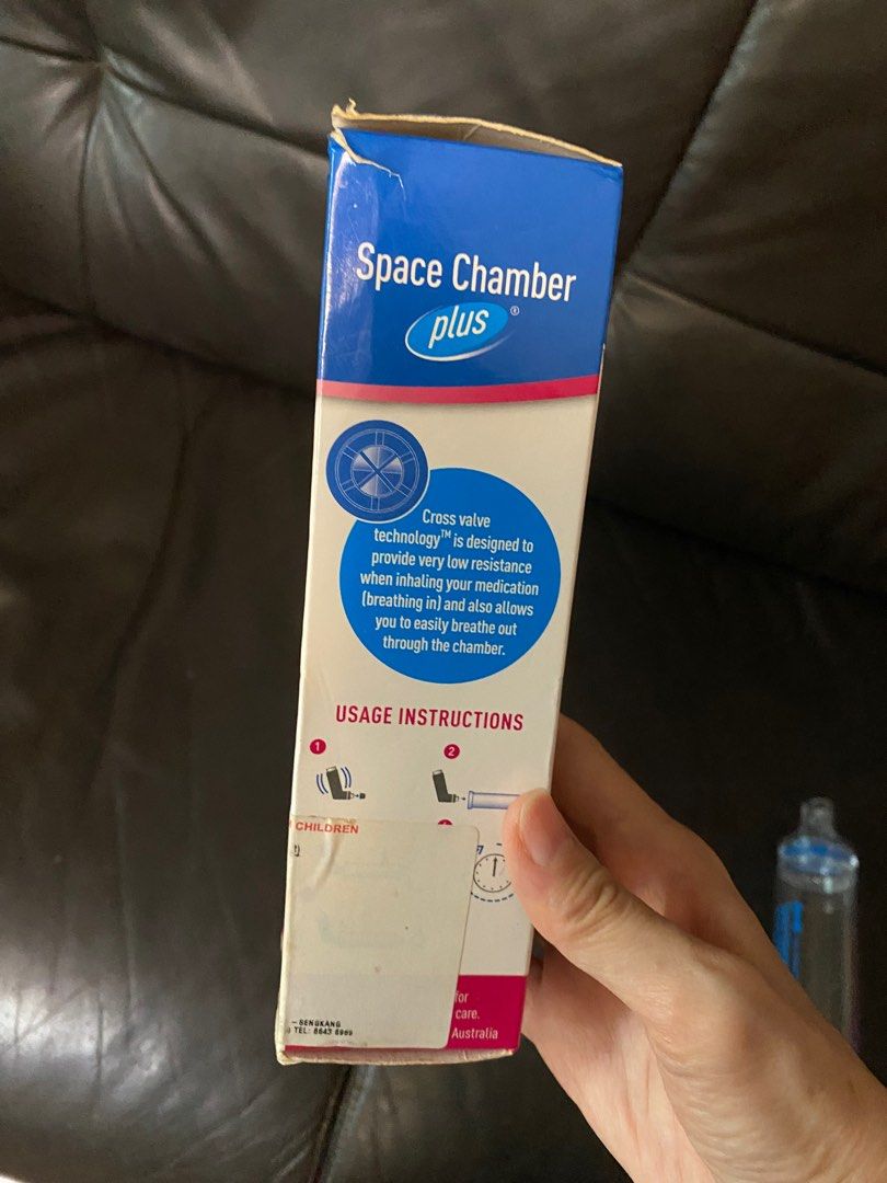 Space Chamber Inhaler for Asthma, Health & Nutrition, Medical Supplies ...