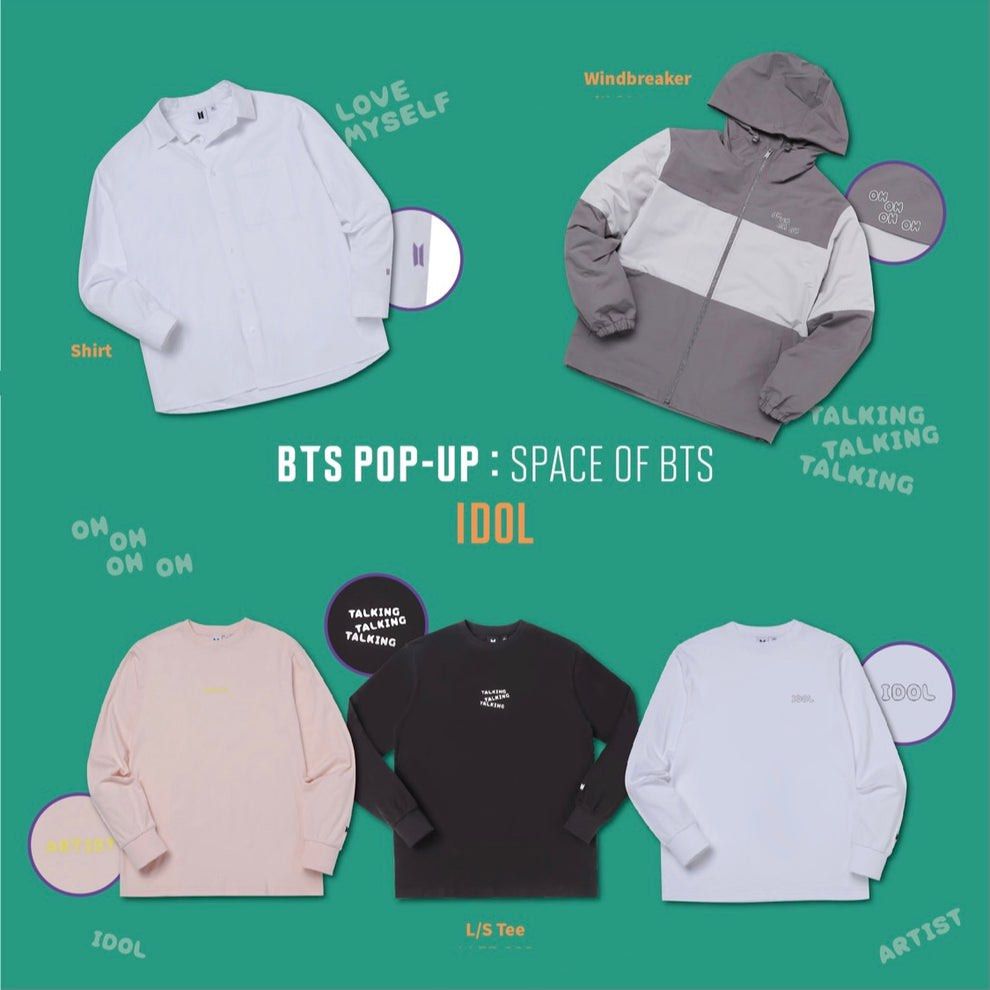 Space Of BTS: Idol Windbreaker 01 (M), Men's Fashion, Coats, Jackets ...