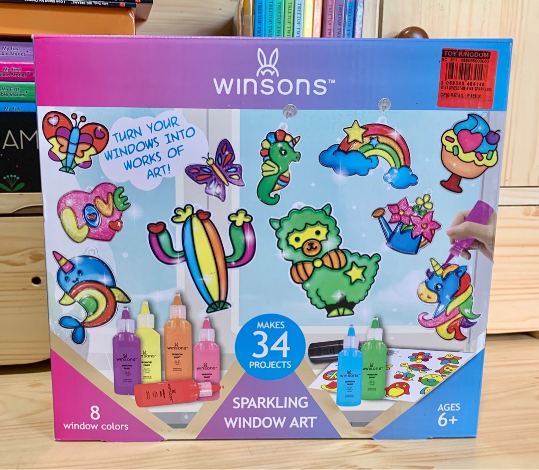 Sparkling Window Art, Hobbies & Toys, Toys & Games on Carousell