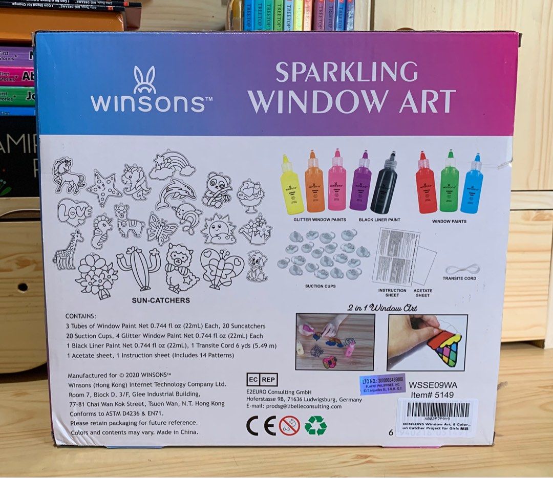 Sparkling Window Art, Hobbies & Toys, Toys & Games on Carousell