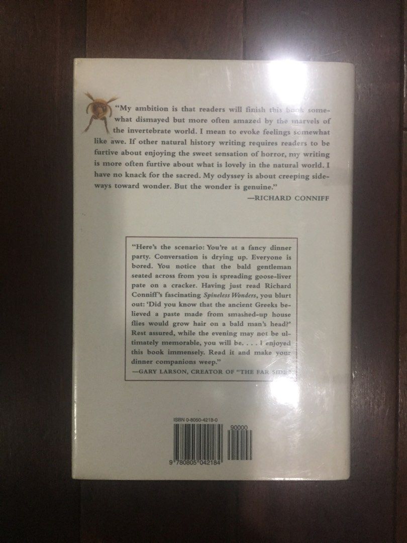 Spineless Wonders - Richard Conniff, Hobbies & Toys, Books & Magazines ...