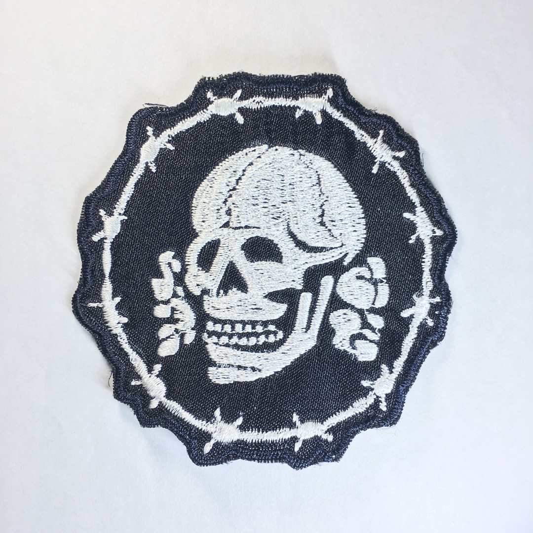 SS Totenkopf Nazi WAR /NS Black Metal/NSBM Patch | Patches, Hobbies ...