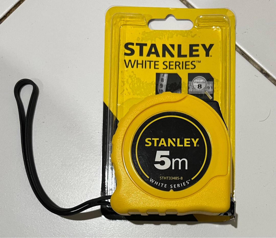 Stanley Measuring Tape (5M) - New!, Furniture & Home Living, Home ...