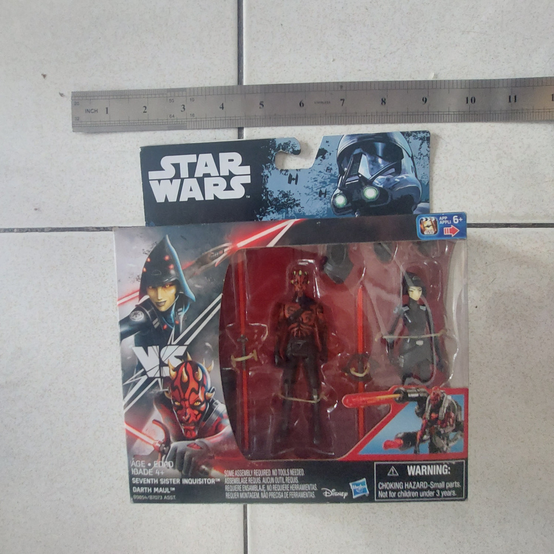 Star Wars Darth Maul And Inquisitor Seventh Siser Set Rebels Clone Wars Hobbies And Toys Toys