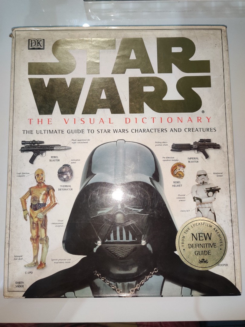 Star Wars The Visual Dictionary, Hobbies & Toys, Books & Magazines ...