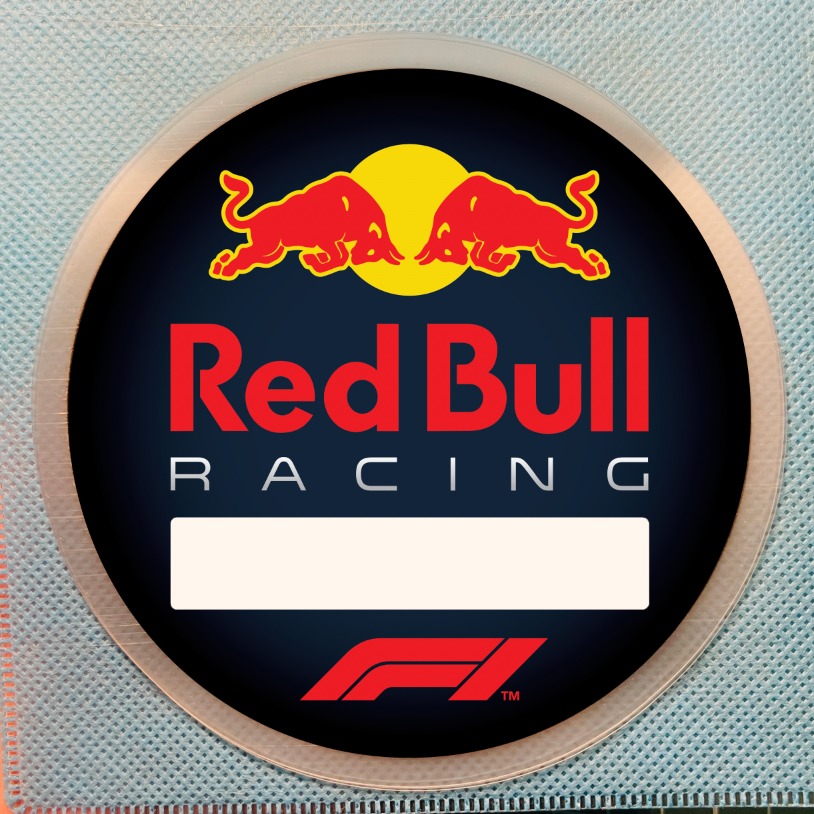 Static Cling Car Decals : Red Bull Racing / F1 . 11cm diameter . Free ...