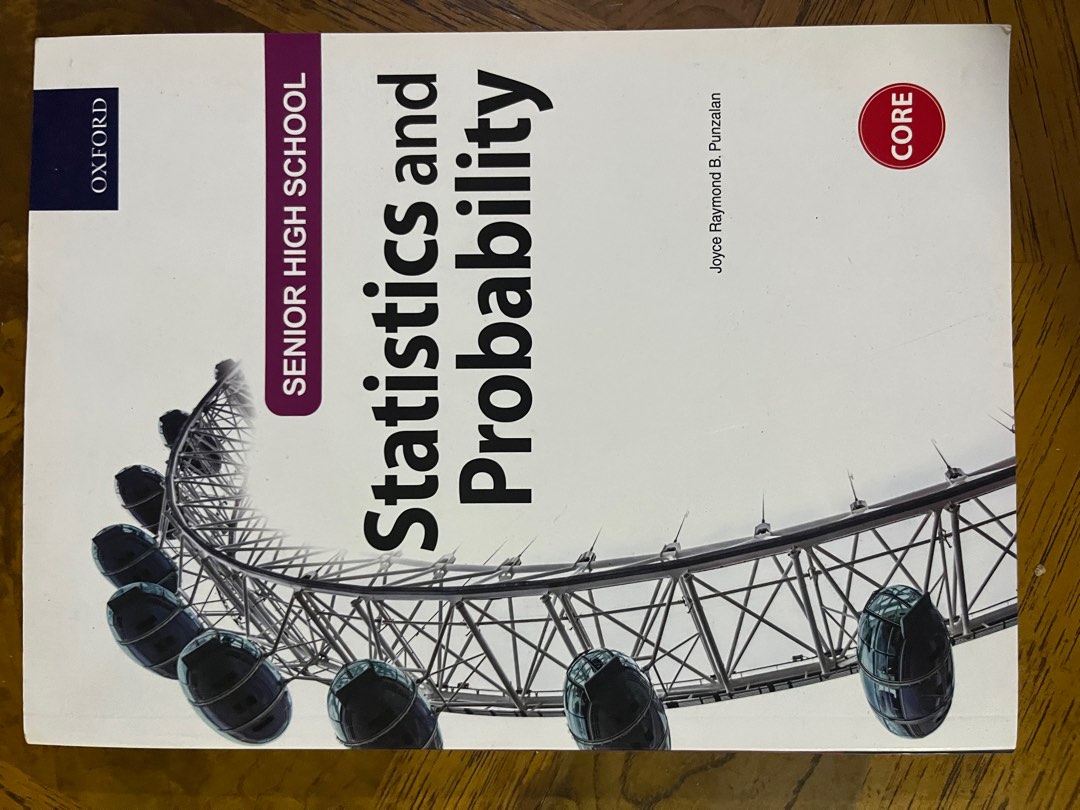 Statistics and Probability Book for SHS, Hobbies & Toys, Stationary ...