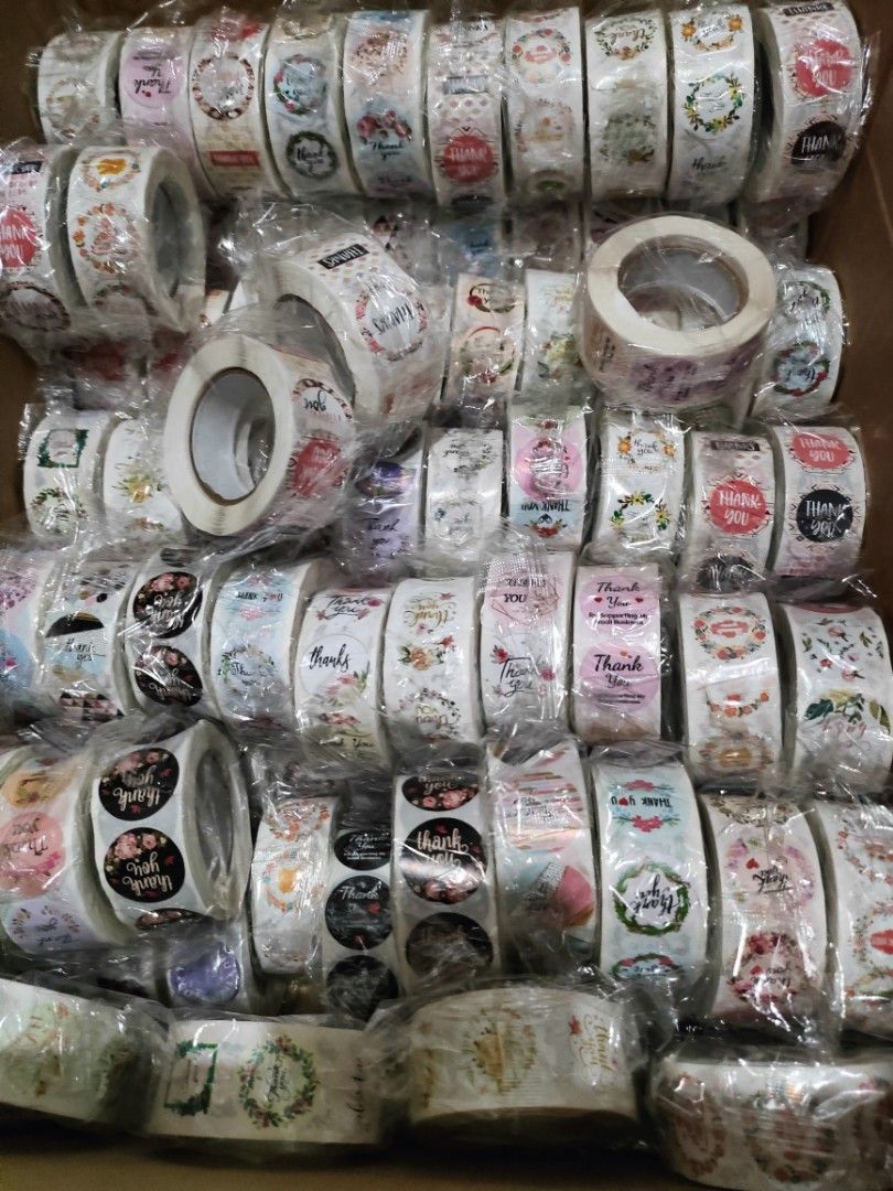 [Termurah] Sticker 500 Box Nasi | Kotak Makanan | Jualan Catering, Buku ...