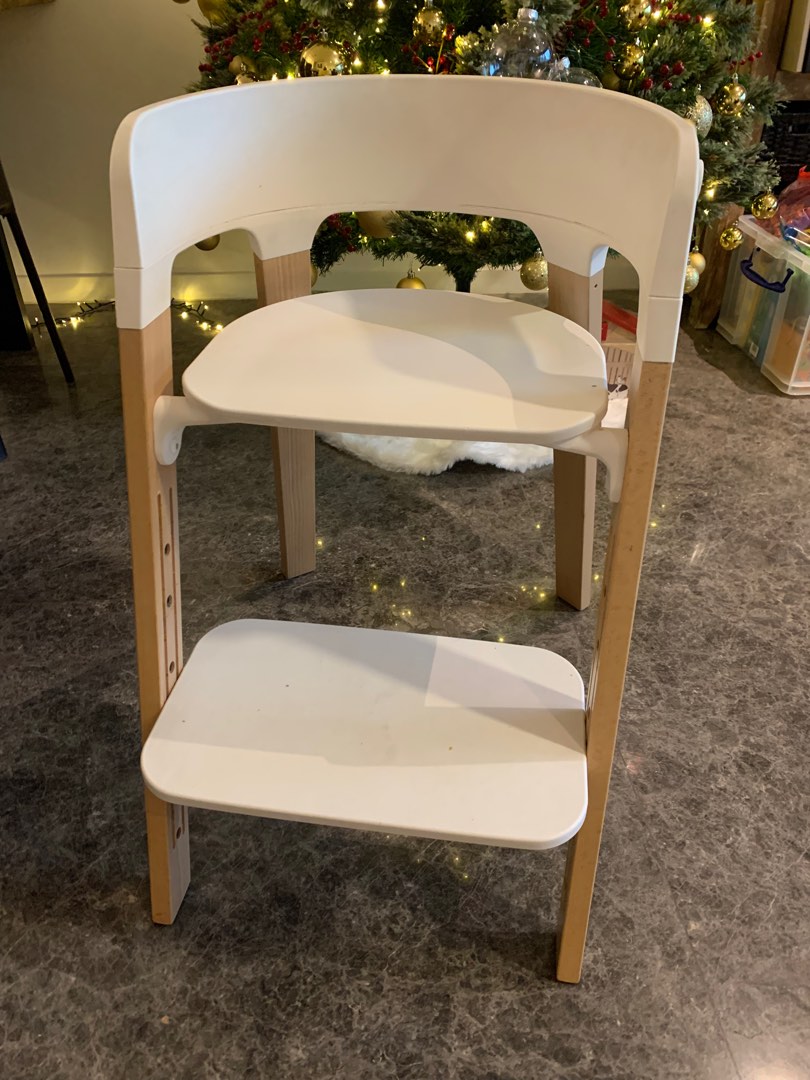 Stokke Steps High Chair in White, Babies & Kids, Nursing & Feeding ...