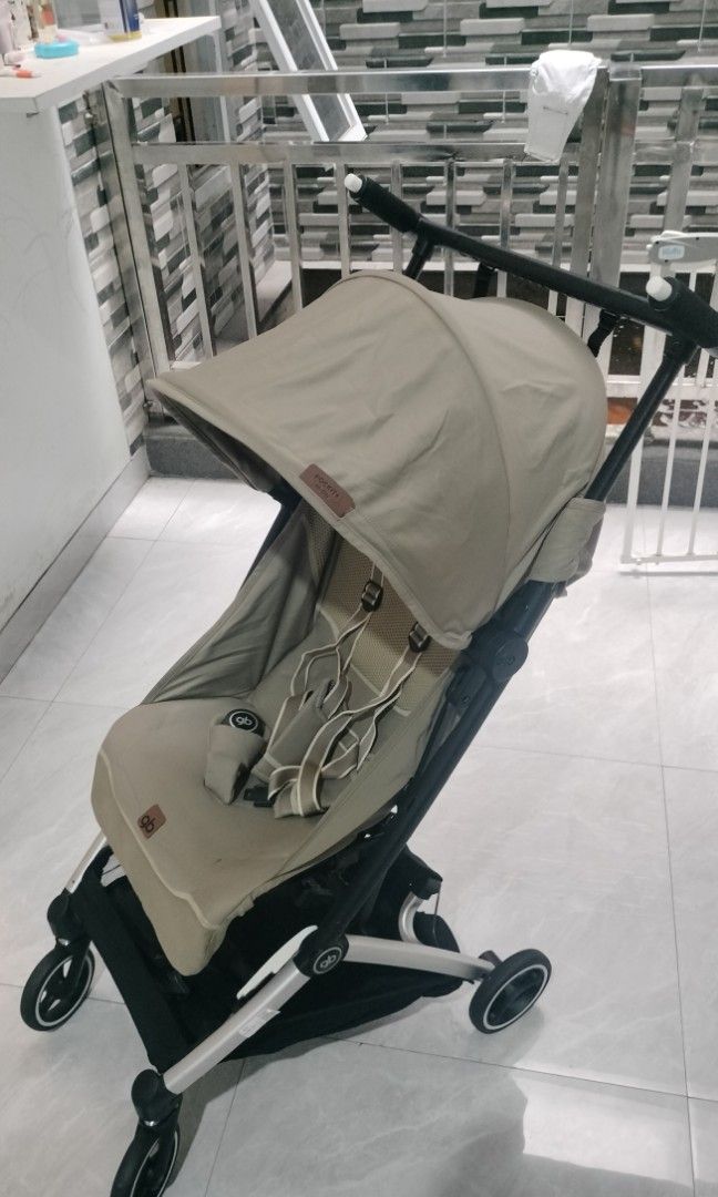 Stroller pockit allcity vanilla beige lengkap box, Bayi & Anak, Kereta ...