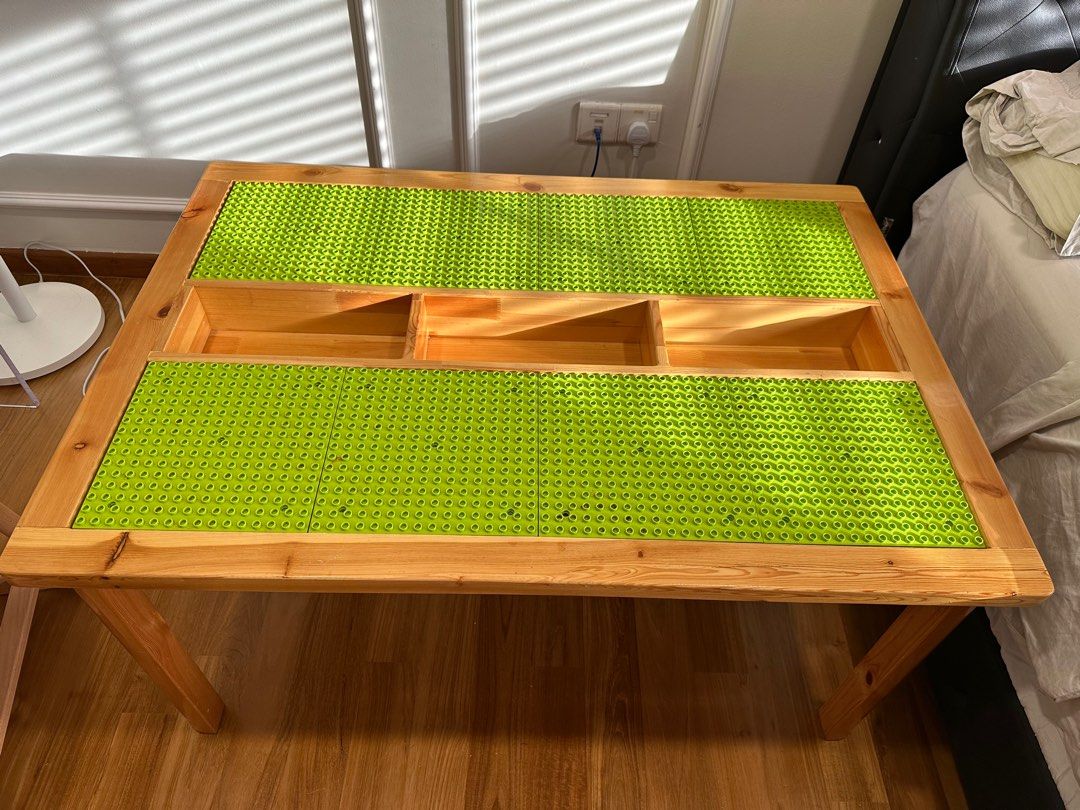 Sturdy building block table, Furniture & Home Living, Furniture, Tables ...
