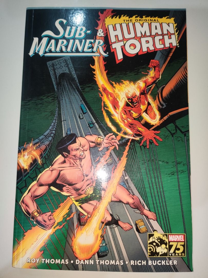 Sub-Mariner & the Original Human Torch, Hobbies & Toys, Books ...