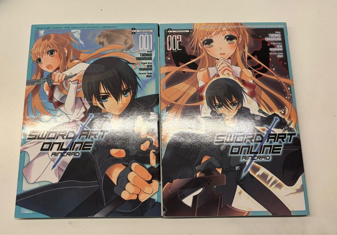 Sword Art Online- Aincard Manga Series, Hobbies & Toys, Books ...