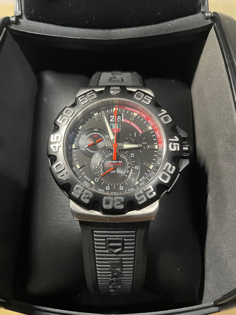 Tag Heuer Formula 1 Limited Edition Kimi Raikkonen, Men's Fashion ...