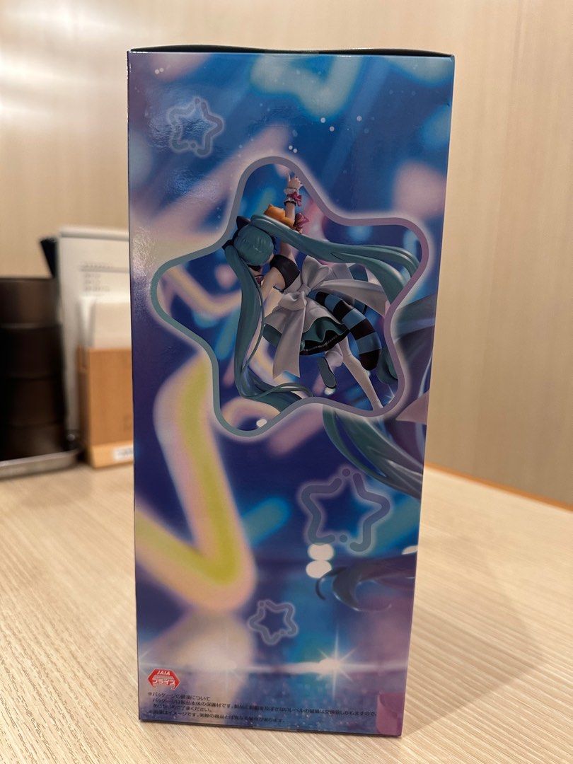 Taito hatsune miku x Rascal excood creative figure, Hobbies & Toys ...